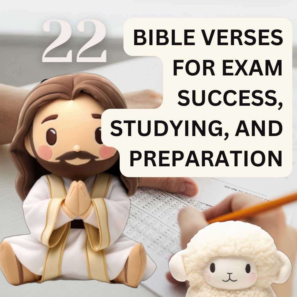 22 Bible Verses for Exam Success & Study Prep – Lafia Craft
